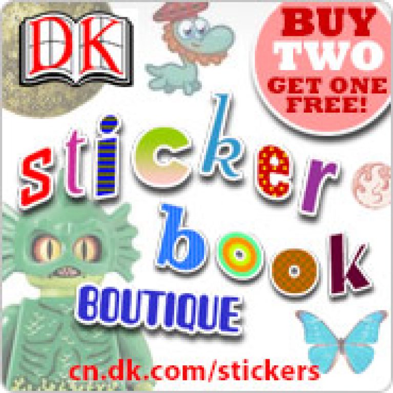 Chill out with DK Sticker Books #giveaway - My Family Stuff