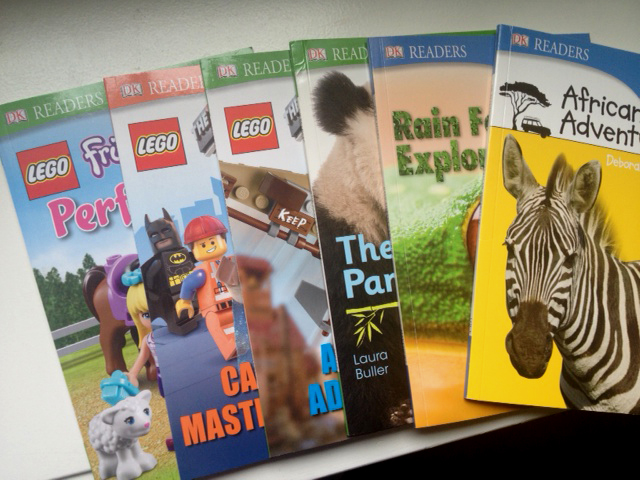 A Book For Every Reading Level with DK Readers - My Family Stuff