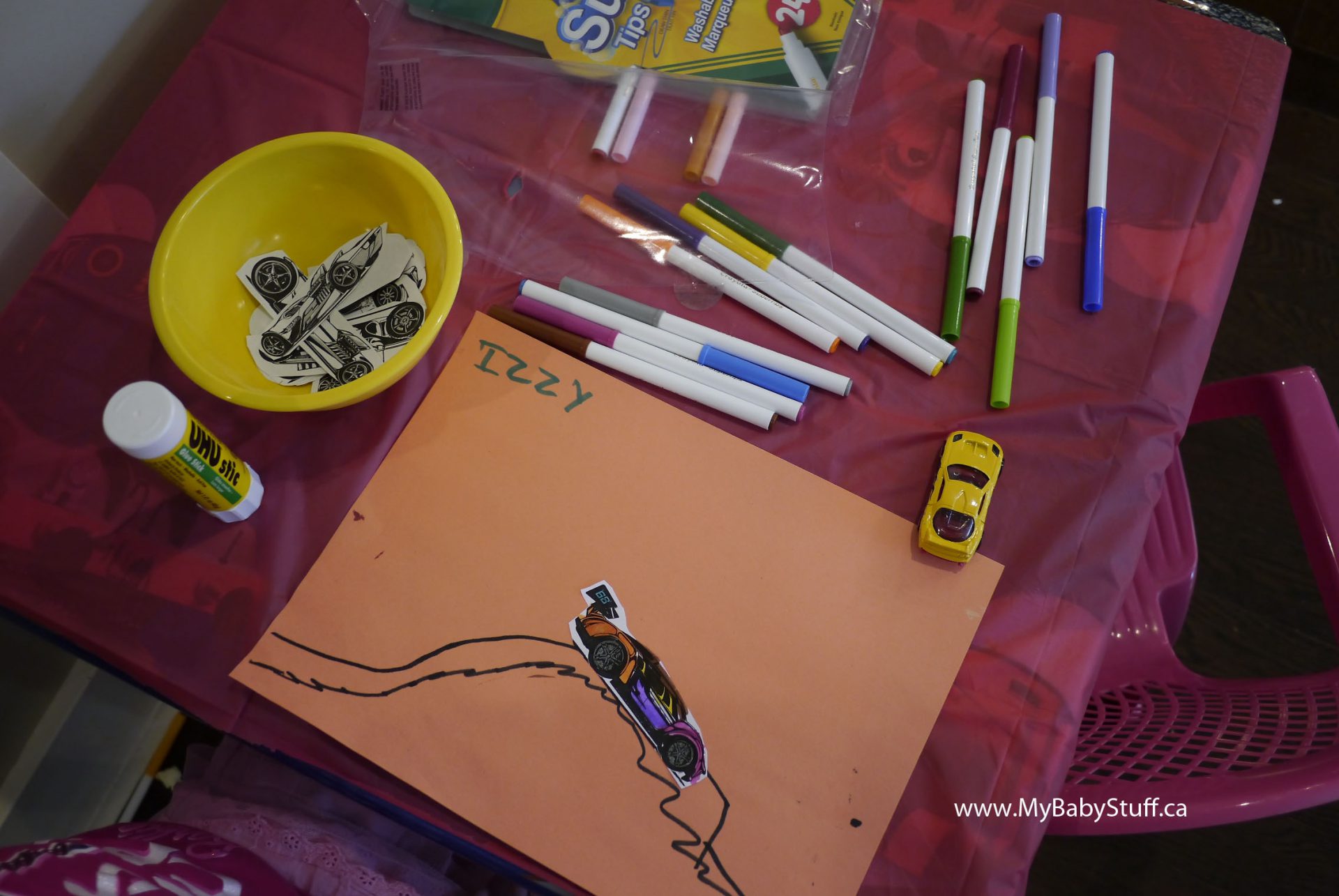 Race Time: Hot Wheels Birthday Party - My Family Stuff