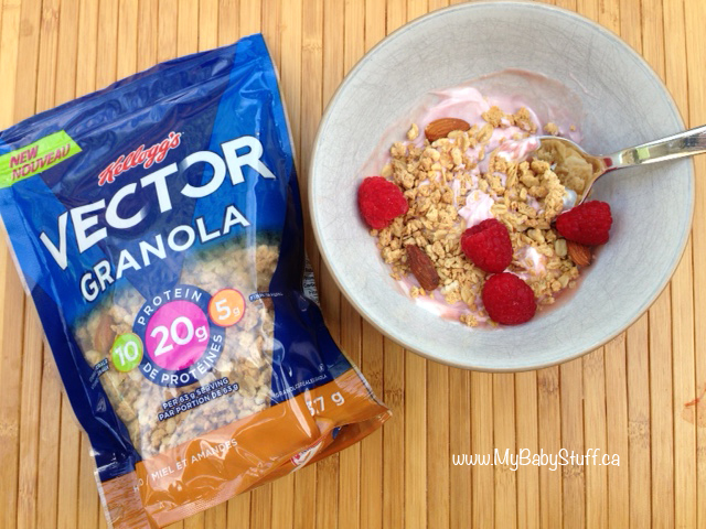 Fuel Up with NEW Kellogg's Vector Granola #giveaway - My Family Stuff