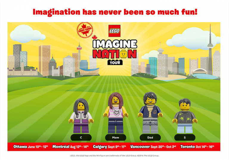 The LEGO Imagine Nation Tour Comes to Canada + Giveaway - My Family Stuff