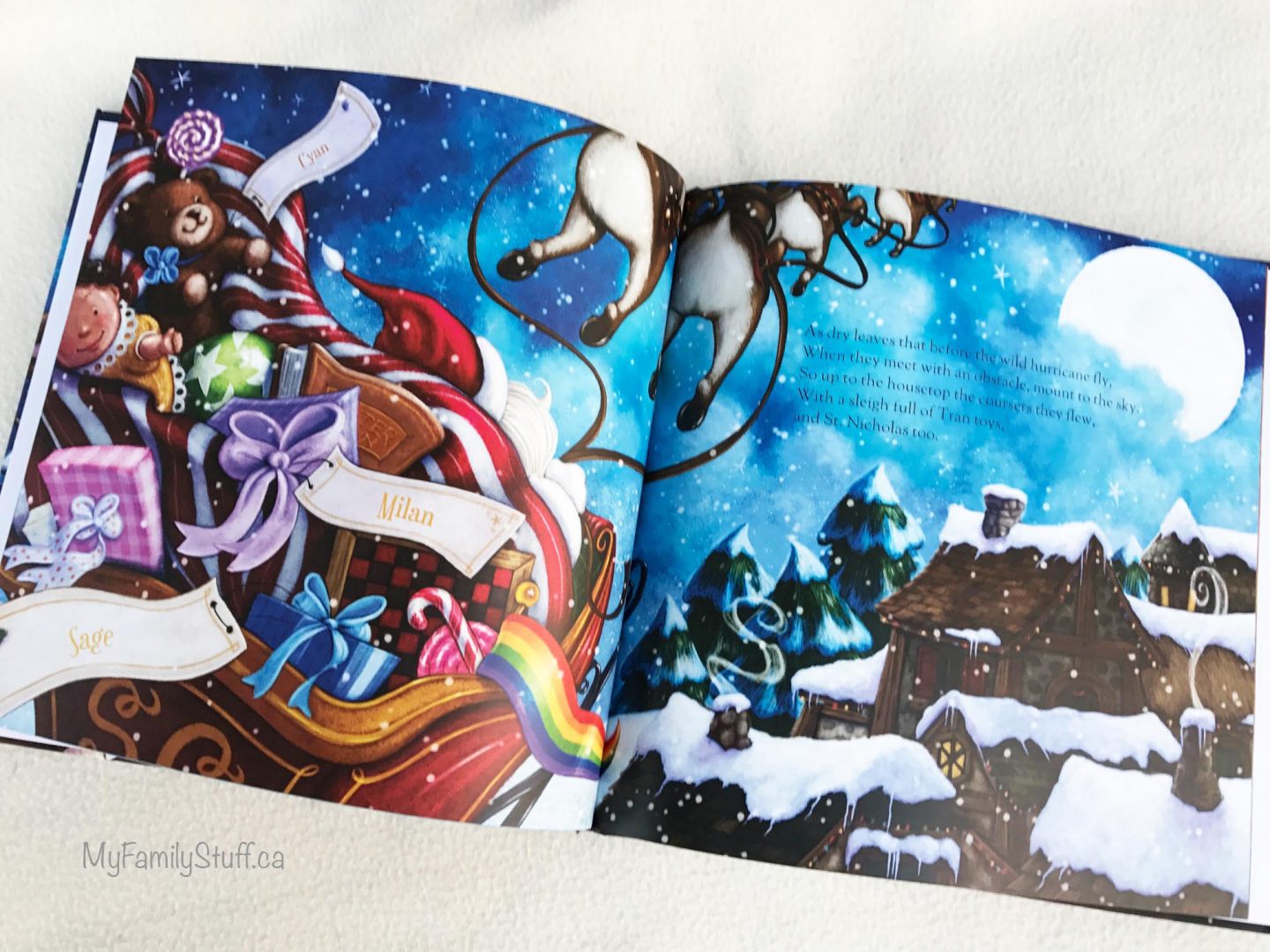 Personalized Holiday Books from I See Me + Giveaway - My Family Stuff