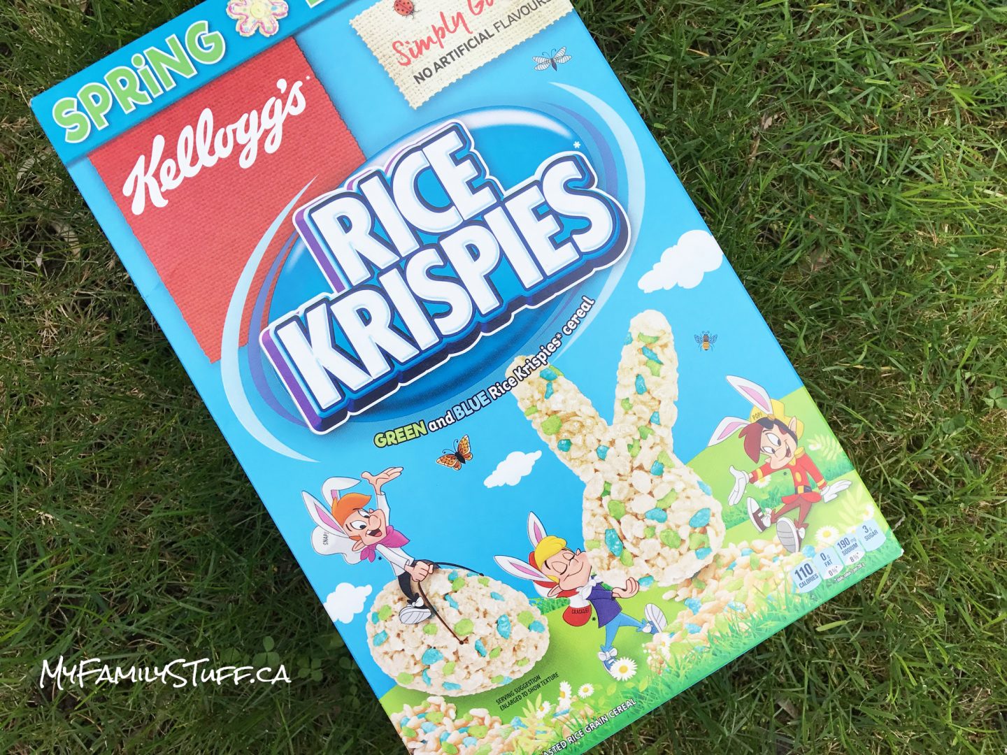 Celebrate Spring with Kellogg's Rice Krispies + Giveaway! - My Family Stuff