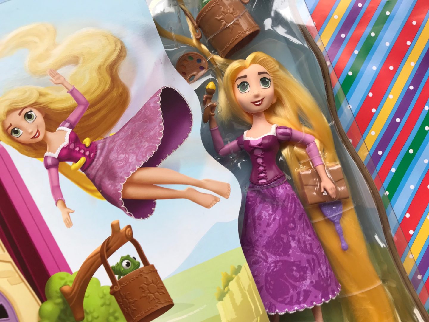 Swing Into adventure with Disney Tangled Swinging Locks Castle # ...