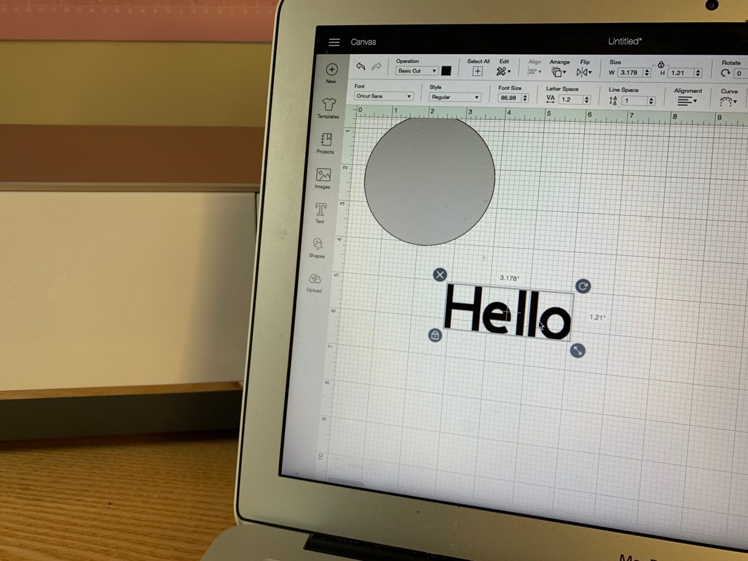 How to Design Coasters in Cricut Design Space - My Family Stuff