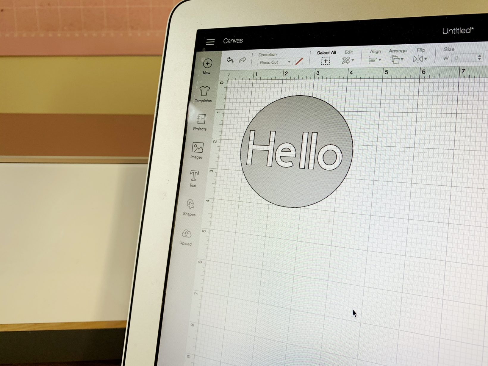 How to Design Coasters in Cricut Design Space - My Family Stuff