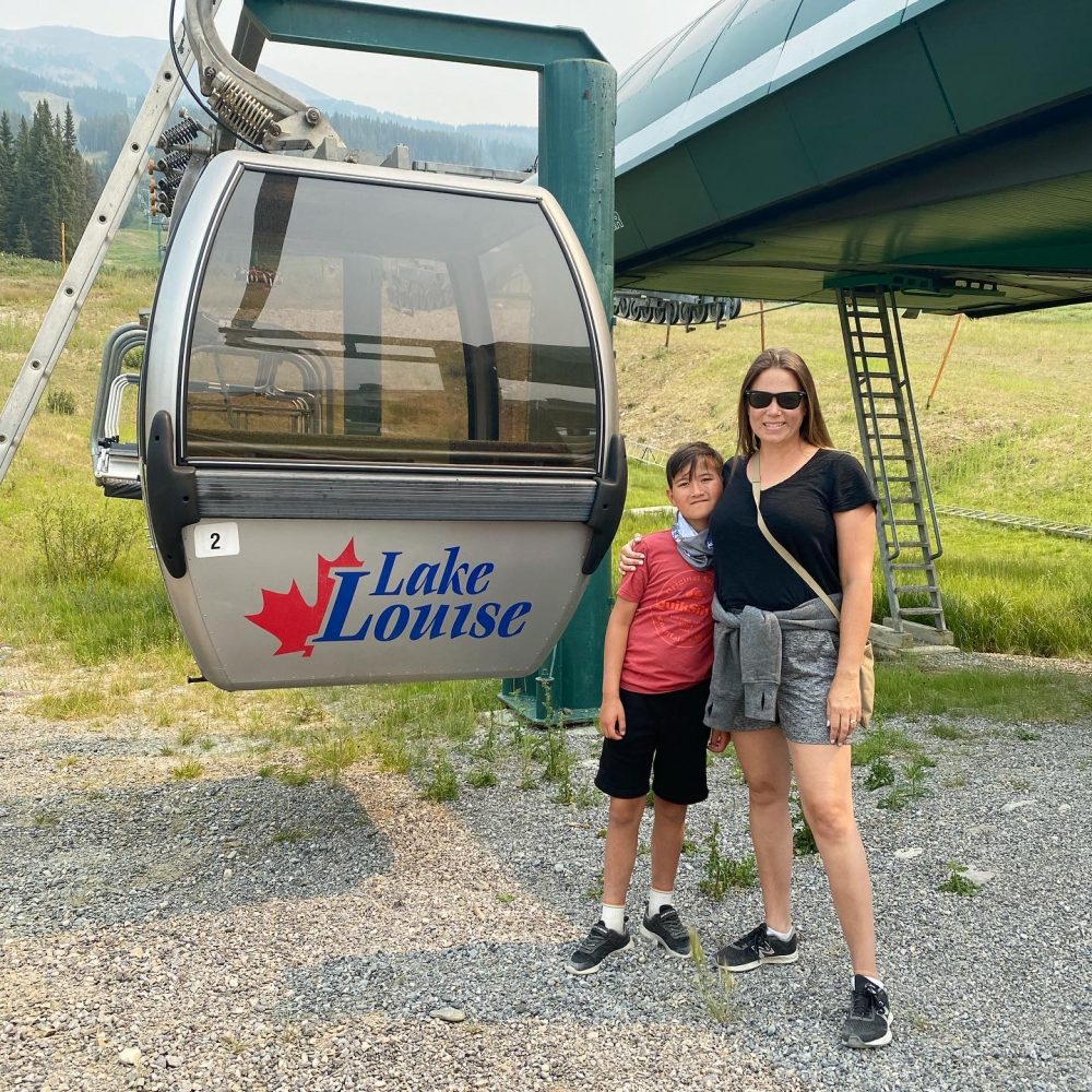 The Summer Gondola at Lake Louise Resort - My Family Stuff