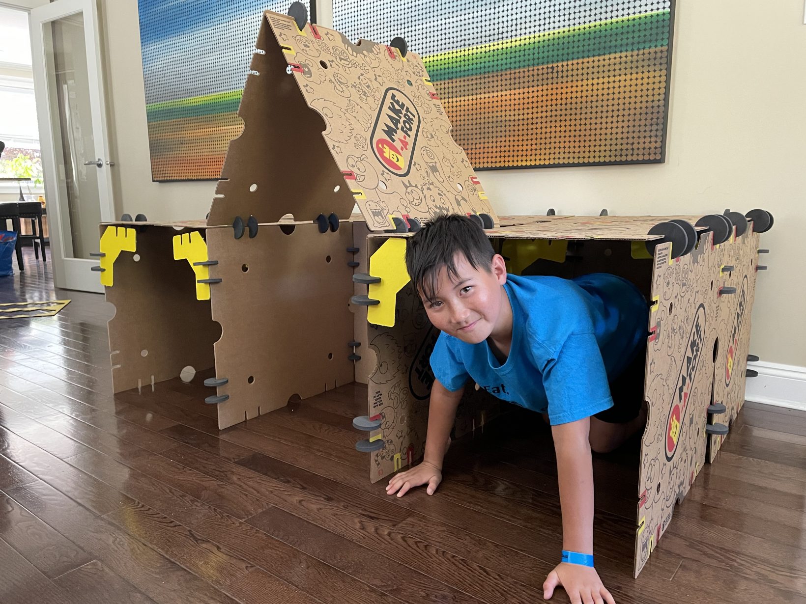 Building Fun with Make-A-Fort - My Family Stuff