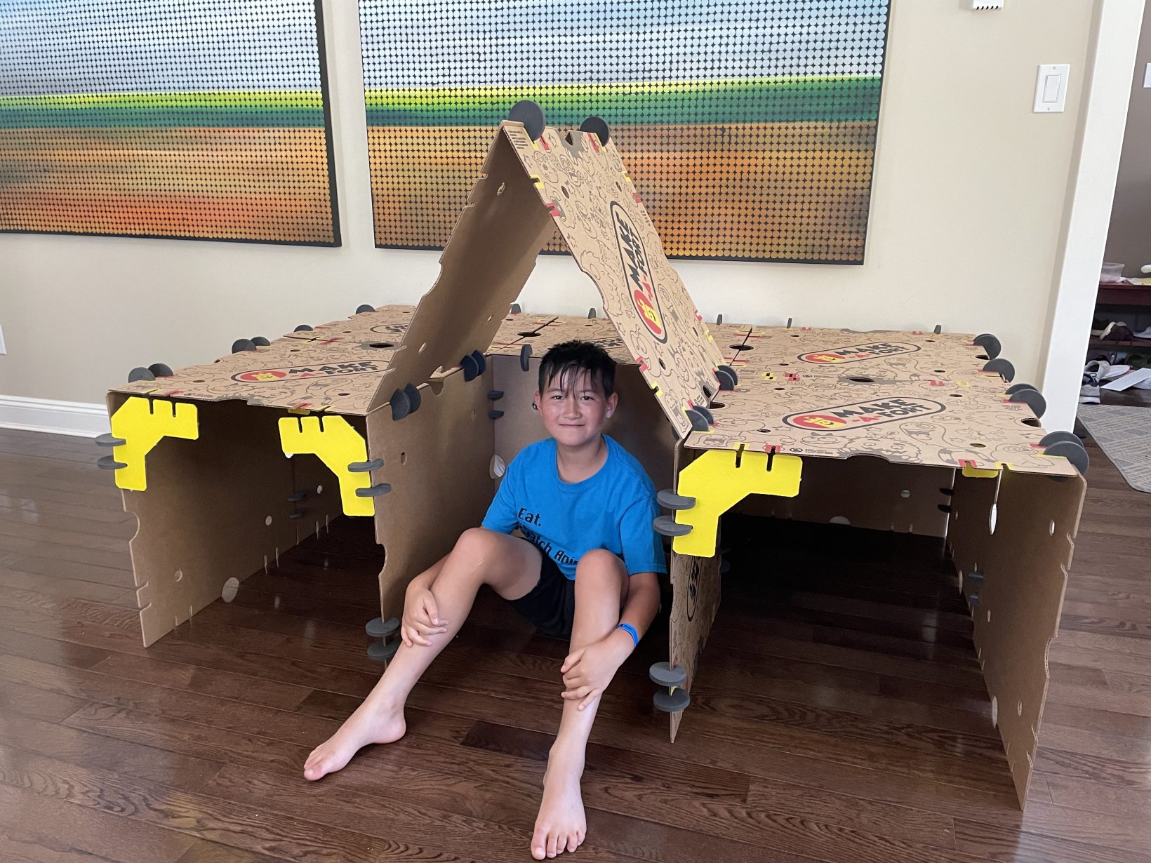 Building Fun with Make-A-Fort - My Family Stuff